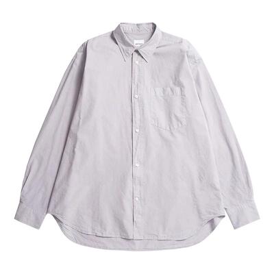 代购NORSE PROJECTS男士衬衫透气抗皱棉质混纺商务休闲衬衣爆款