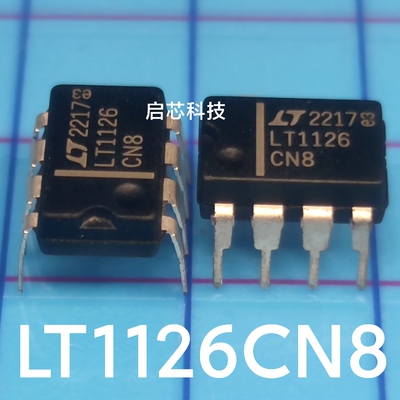 LT1126 LT1126CN8  低噪声高精度双运放 PDIP-8