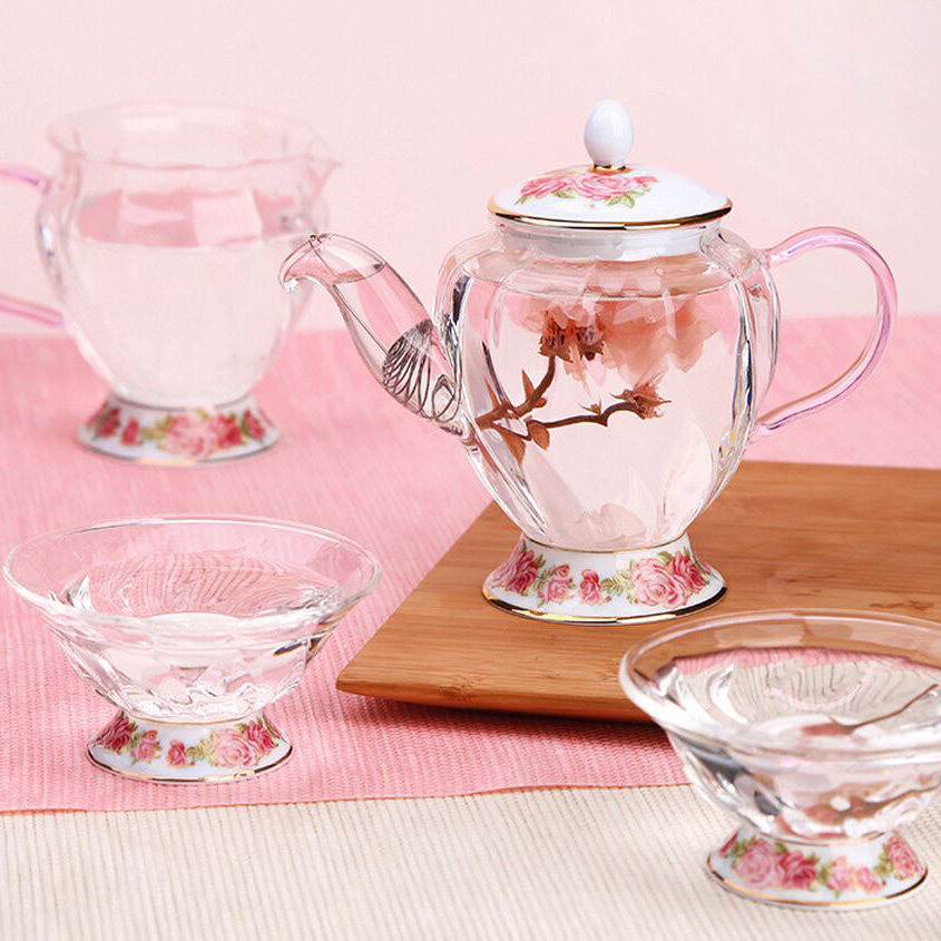 内项-「时间的玫瑰 mix&match」花草茶具礼品.礼盒装.质数堂