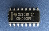 贴片 CD4050BM 六同相缓冲/变换器 NSC/MOT/TI SOP-16