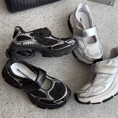 WM6女鞋休闲厚底增高时尚休闲鞋