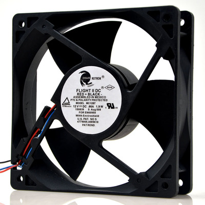 美国 COMAIR ROTRON 12cm 康姆罗顿12032 MC12B7 12V 3线风扇