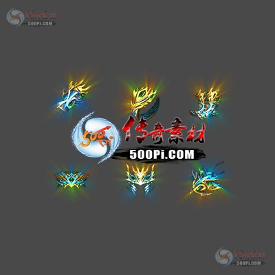 500pi淘宝-传奇标准六件套首饰-260819-41