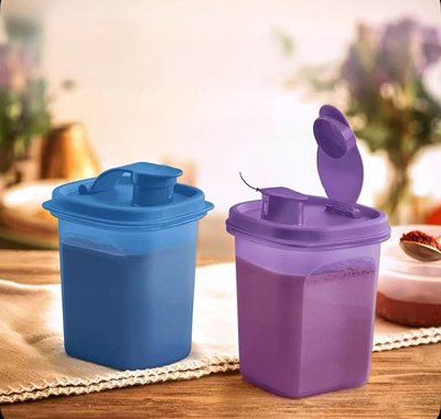 （海）特百惠迷你纤巧350ml冷水凉水壶酱醋壶 紫/蓝