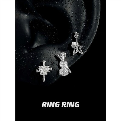 对弈琴决RINGRING商店耳骨钉医用钛钢耳钉女耳饰2026新款爆款耳环