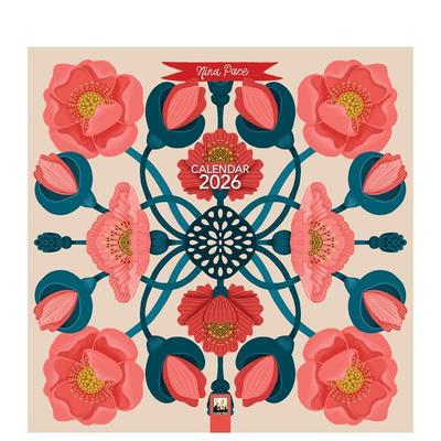 【预售】Nina Pace插画 2026年挂历（艺术日历） Nina Pace Wall Calendar 2026 (Art Calendar) 原版日历