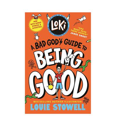 【预售】【洛基涂鸦日记】坏神的善良指南（新版） Loki: A Bad God's Guide to Being Good 原版英文儿童章节书 爆笑漫画日记
