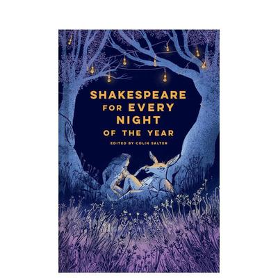 【预售】莎士比亚选集 【Batsford Poetry Anthologies】Shakespeare for Every Night of the Year 原版英文诗歌 善本图书