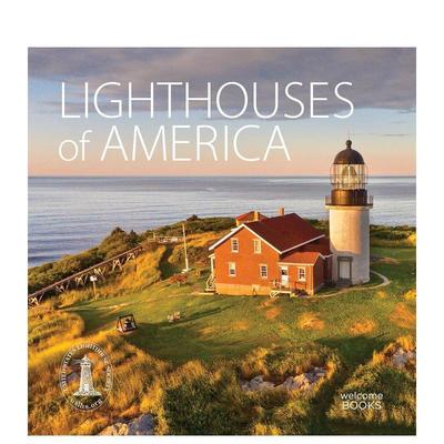 【预售】美国灯塔 Lighthouses of America 原版英文摄影自然景观