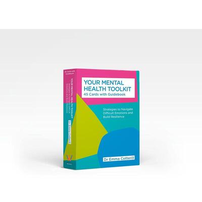 【现货】你的心理健康工具包：：45张引导困难情绪的卡片 Your Mental Health Toolkit: A Card Deck 原版卡牌 善本图书