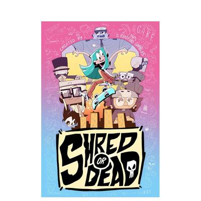 【预售】滑板致死 Shred or Dead 原版英文儿童漫画 善本图书