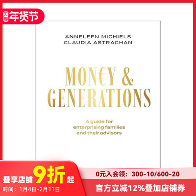 【预售】财富与世代：进取家族及其顾问指南 Money & Generations 原版英文商业行销
