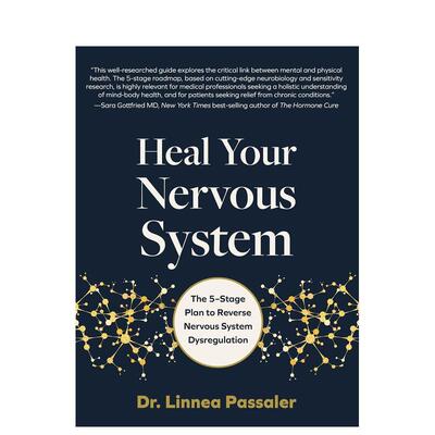 【预售】治愈你的神经系统：扭转神经系统失调的五阶段计划 Heal Your Nervous System 原版英文生活综合