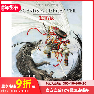 【预售】英文原版 红云传说：Izuna Legends of the Pierced Veil: