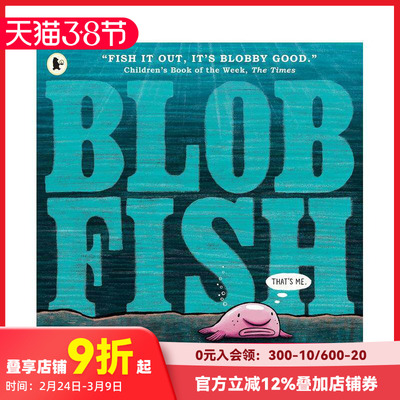 【预售】【詹姆斯·克罗珀·温莱特奖短名单】海洋之旅 Blobfish 原版英文儿童绘本 善本图书