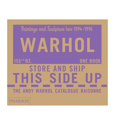 【预售】安迪?沃霍尔作品全集：绘画与雕塑 1974 年末 - 1976 年（第 4 卷） The Andy Warhol Catalogue 原版英文艺术画册画集