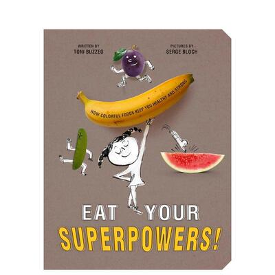 【预售】吃出超能力的美味食物 Eat Ur Superpowers Clrful Food 原