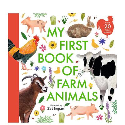 【现货】【动物启蒙丛书】农场动物 【My First Book of】 Farm Animals 原版英文儿童绘本 善本图书