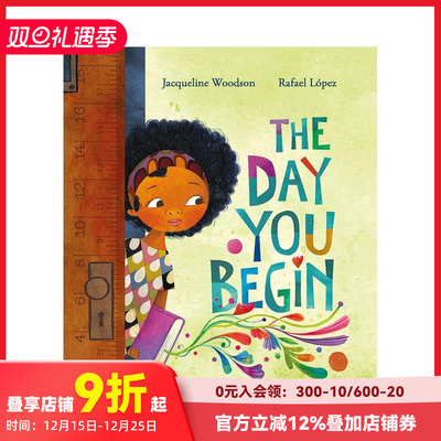 【现货】你开始的那一天 The Day You Begin 原版英文儿童绘本 善本图书