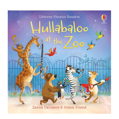 Hullabaloo at the Zoo 喧闹的动物园 英文原版儿童绘本
