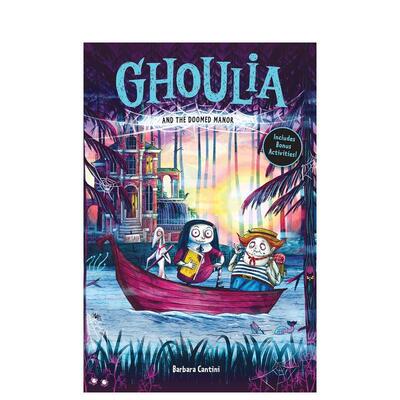 【预售】茱莉亚与诅咒庄园 4（平装） Ghoulia and the Doomed Manor 原版英文儿童桥梁书
