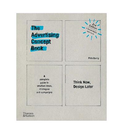 【现货】广告概念书 The advertising Concept Book 原版英文广告包装设计