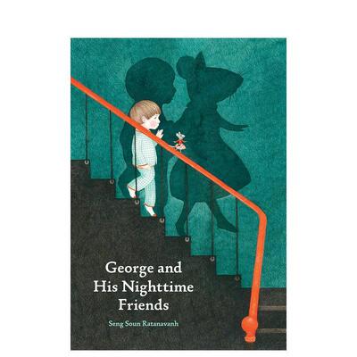【预售】乔治与他夜色中的朋友 George and His Nighttime Friends 原版英文儿童绘本 善本图书