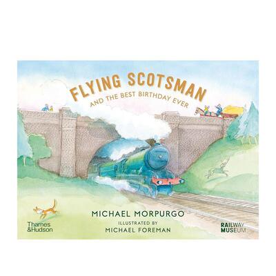 【预售】苏格兰飞人号和美好的生日 Flying Scotsman and the Best Birthday Ever T&H 英文原版进口儿童绘本 善本图书