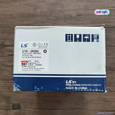 全新原装正品 LS产电 K7M-DR30U 编程序控制器 实议价商品