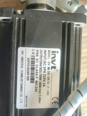 英威腾电机SV-ML08-OR7G-2-1AO，二手拆机，功议价商品