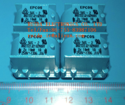 西门子EPCOS功率电感 B82722J2102N 2x10mH 1.0A