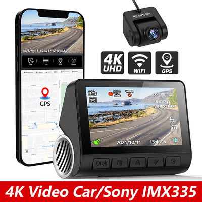 4K高清双镜头行车记录仪