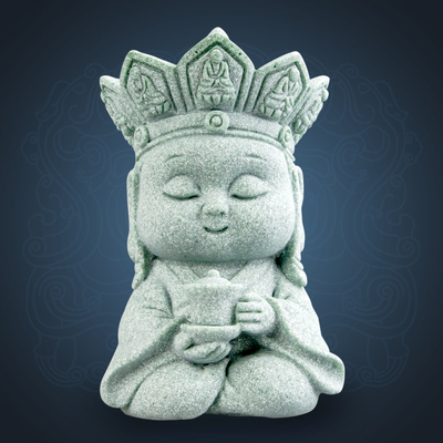 逗兽记青砂石摆件国潮桌面茶宠