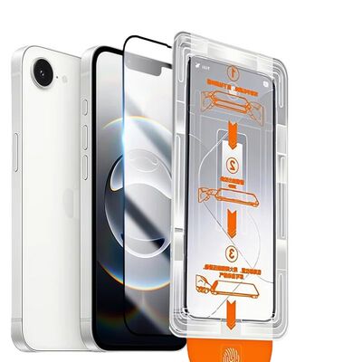 2PCS Easy Installation Screen Protector for iPhone 16e Dust Free Install Box Protector For IPhone 17