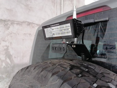 坦克300备胎牌照架改装旗杆架支架备胎倒车灯装饰件倒车灯架