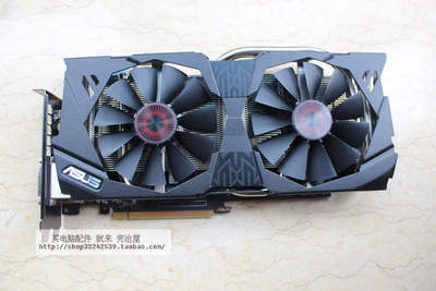 华硕 ASUS 猛禽 STRIX-GTX970-DC24GD5 安静 GTX970 256BIT位宽