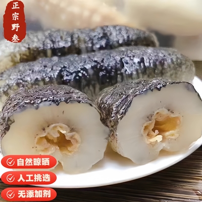 澳洲明秃参淡干海参高端明秃海参干货深海黄肉秃参光秃参黄金沙参