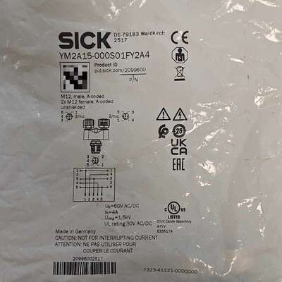 议价-西克传感器连接线分配器YM2A15-000S01FY2A4（可维修