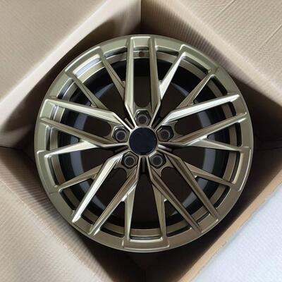 适用凯迪拉克ATS CT4 CT5 CT6改装黑翼V款锻造轮毂18寸19寸20寸