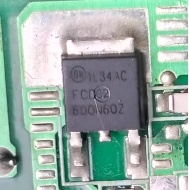 FCD600N60Z 汽车电脑板贴片TO252三极管