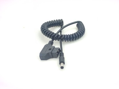 D-TAP转DC公头V口转接线 高视T80供电线 阿童木监视器电源连接线