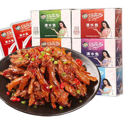 俏嘴巴劲辣香辣小鱼仔毛毛鱼零食