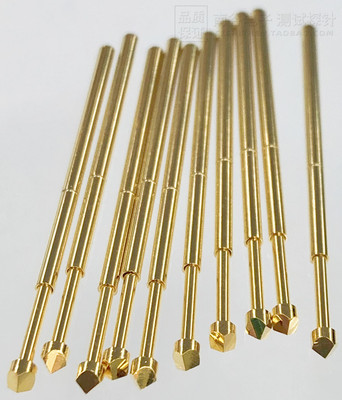 P100-T21.5mm镀金尖头测试探针