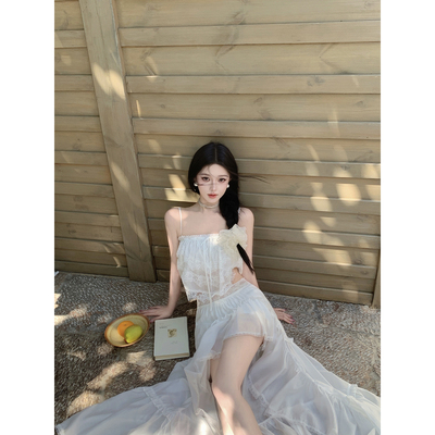 JAYKYYANG莱赛尔上衣裙子套装