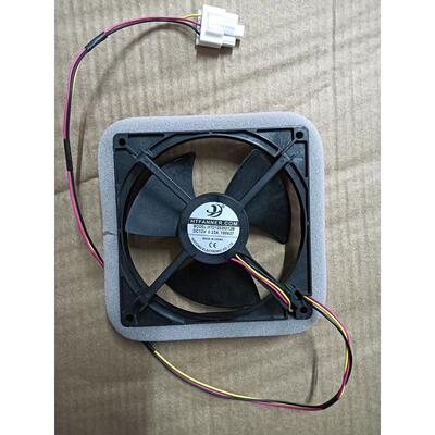 适用于冰箱风扇 风机 HTD12539D12M DC12V 0.22A 3线雪柜风机