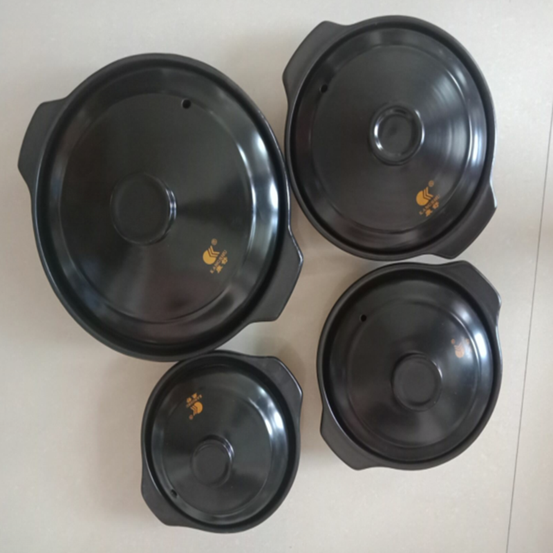 康舒厨房烹饪用具锅具瓷煲烧水壶炖锅居家炖煲汤煲干烧浅锅耐高温