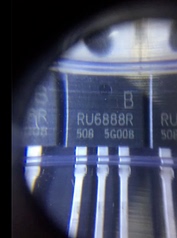 安定器专用 RU6888R 电动车控制器MOS场效应管