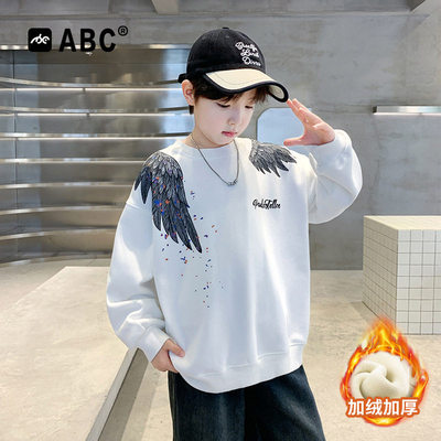 ABC男童秋冬款卫衣儿童圆