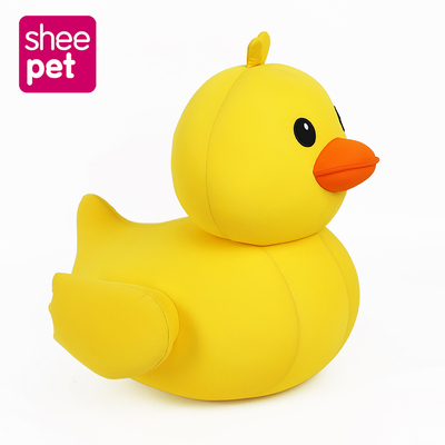 小黄鸭玩偶粒子公仔无毛绒礼物女