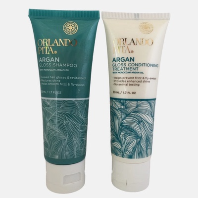 ORLANDO PITA Argan Oil  Gloss Shampoo Conditioner